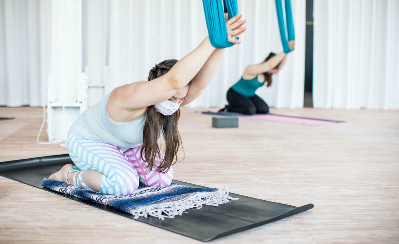 Aerial Yoga Studio First in Region to Reopen in Phase 3 • Earth ...